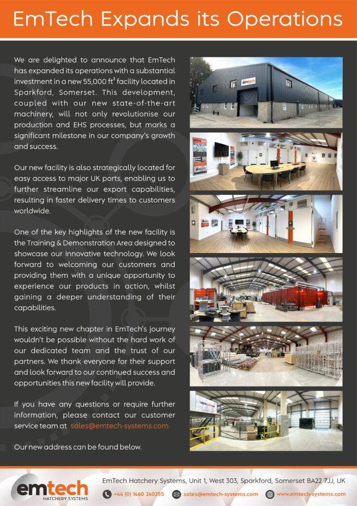 Welcome To EmTech Hatchery Systems Ltd. - EmTech Hatchery Systems Ltd